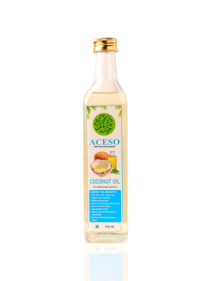 ACESO Pure Virgin Coconut Oil | Cold-Pressed & 100% Natural